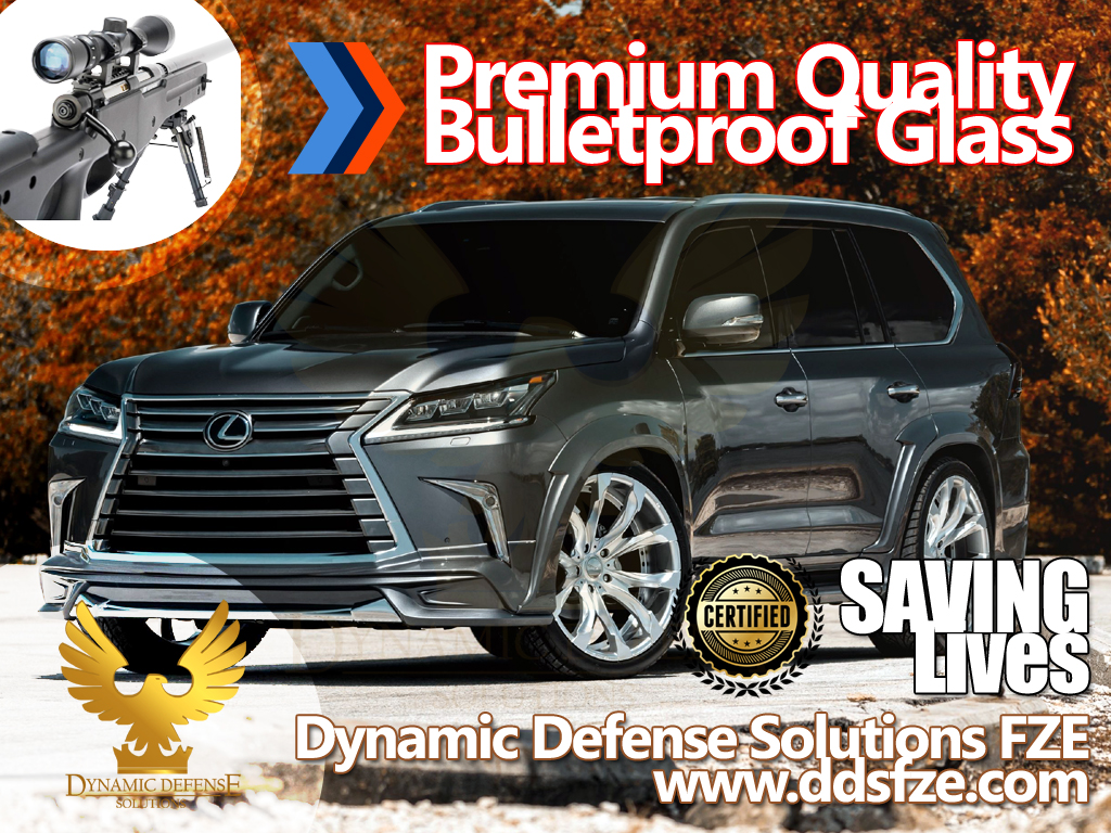 Armored Lexus LX 570 SUV Bulletproof Glass 2021 UAE