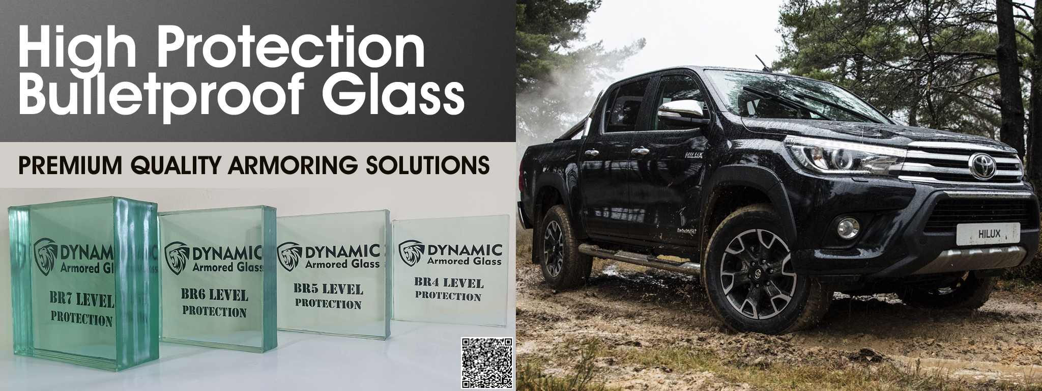 Bulletproof Glass New Armored Hilux Conquest 2023 Model Manila