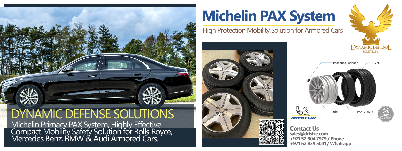 Michelin PAX System Tyres in Mali for Sale